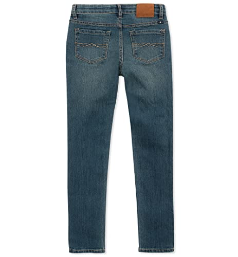 Lucky Brand Girls' Stretch Denim Jeans, Skinny Fit Pants with Zipper Closure & 5 Pockets, Ada Wash, 14