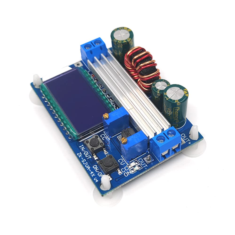 DC-DC Buck Boost Converter Module 5.5-30V 12v to 0.5-30V 5v 24v Adjustable Step Down Up Voltage Regulator Constant Current Voltage 3A 35W Power Supply with LCD Display