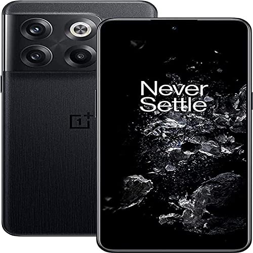 OnePlus 10T 5G Dual-Sim 128GB ROM + 8GB RAM (GSM only | No CDMA) Factory Unlocked 5G Smartphone (Moonstone Black) - International Version