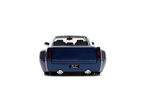 Jada Toys Just Trucks 1:24 1999 Chevy Silverado Dually Die-cast Car with Tire Rack, Toys for Kids and Adults