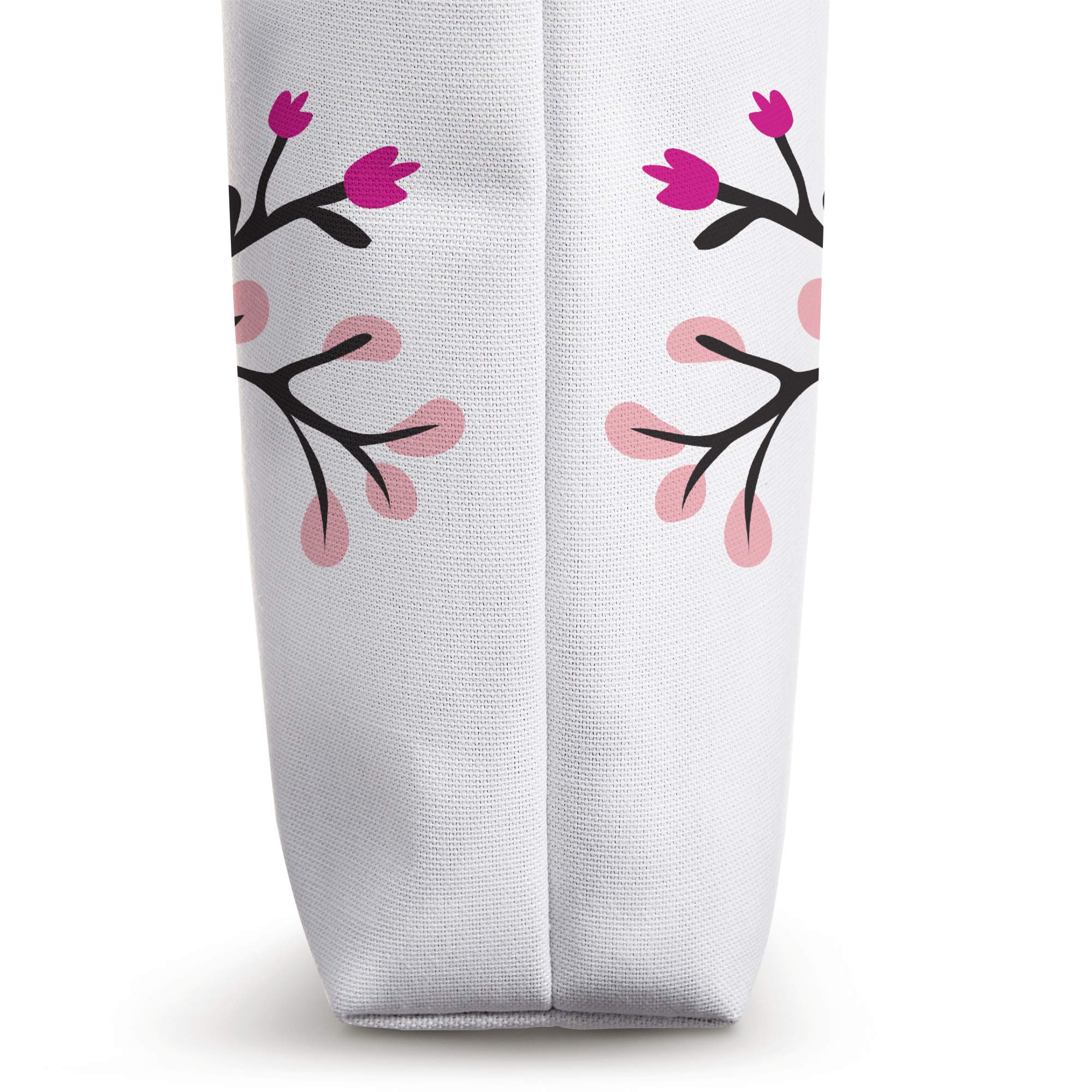 Nonie Gifts From Grandkids Floral Personalized Name Gift Tote Bag