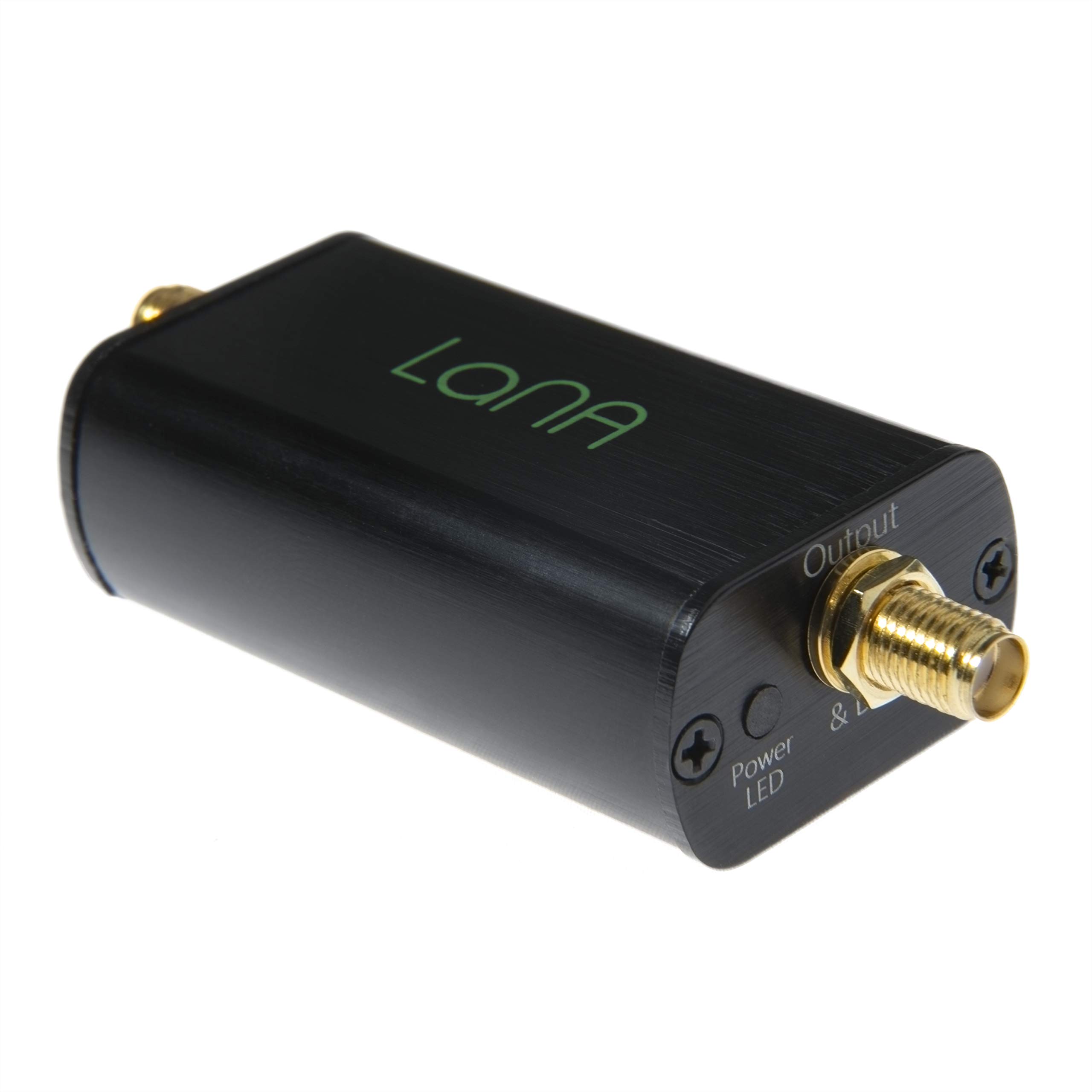 Nooelec Lana - Ultra Low-Noise Amplifier (LNA) Module for RF & Software Defined Radio (SDR) with Enclosure & Accessories. Wideband 20MHz-4000MHz Frequency Capability with Bias Tee & USB Power Options