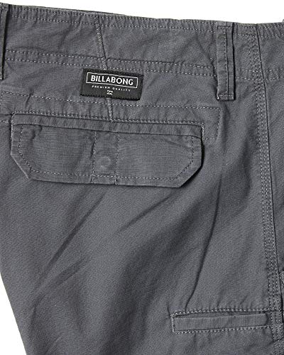 Billabong Men's Classic 21 INCH Outseam Stretch Cargo Walk Short, Asphalt, 33