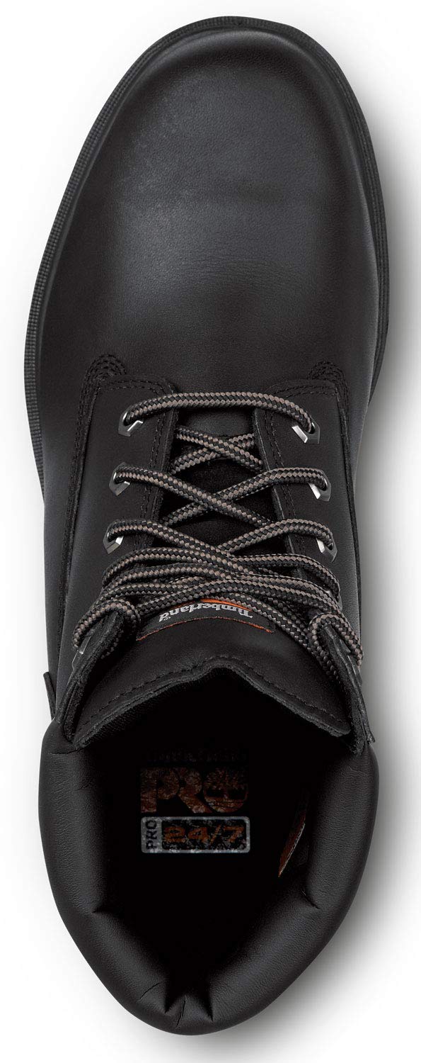 Timberland PRO 6IN Direct Attach Men's, Black, Soft Toe, EH, WP/Insulated, MaxTRAX Slip-Resistant Work Boot (11.5 M)
