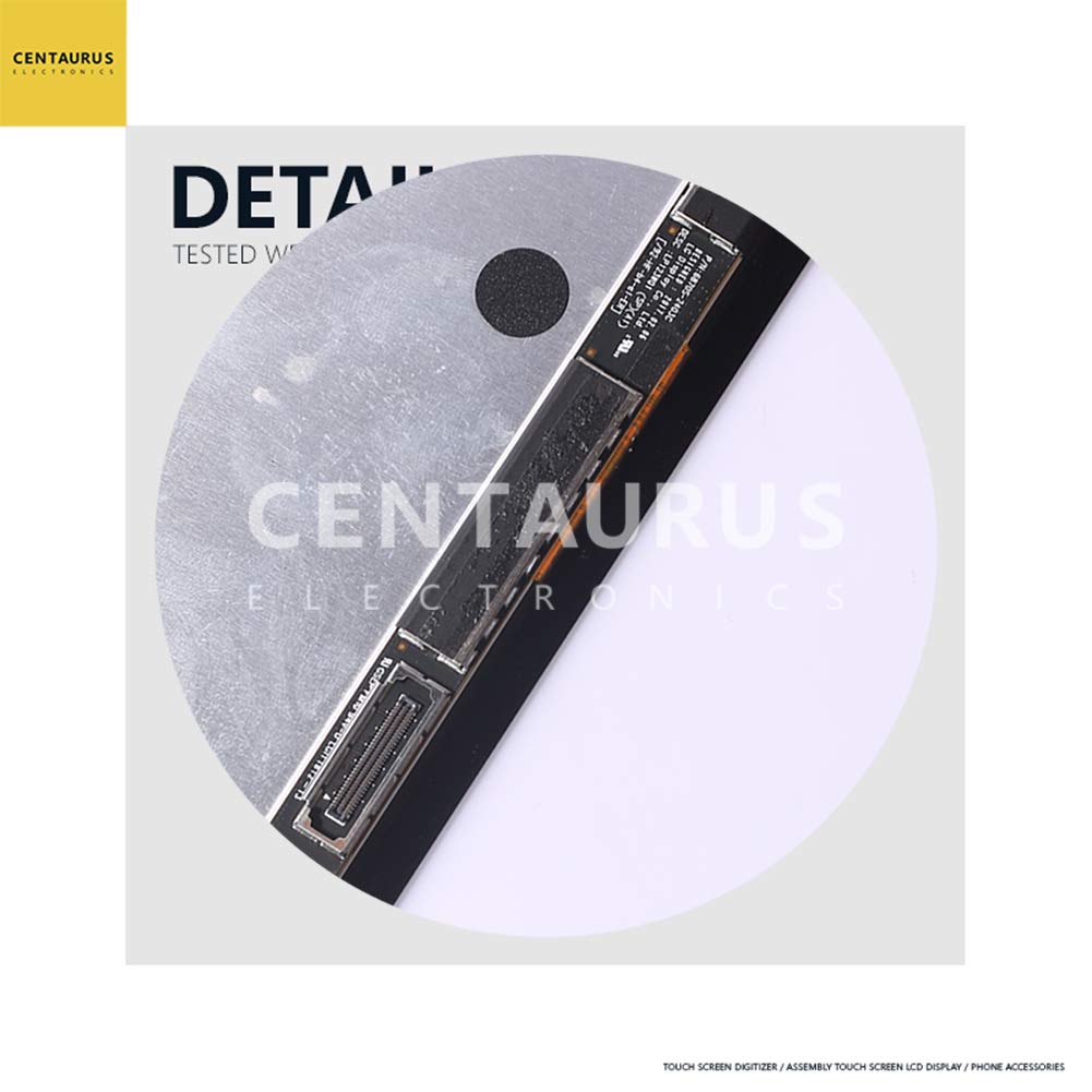 CENTAURUS Replacement for Microsoft Surface Pro 6 LCD Display Touch Screen Digitizer Assembly Parts Compatible with Microsoft Surface Pro 6 1807 1809 1796 LP123WQ1 (SP) (A1) 2736 x 1824 12.3 inch
