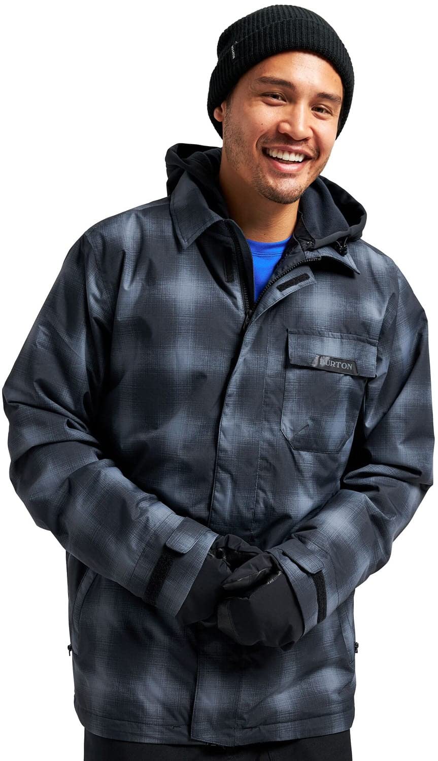 Burton Men's Standard Dunmore Jacket, Gradient Plaid, Medium