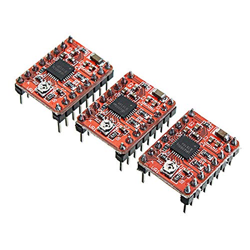 DRNKS CNC Shield V4+ with Nano 3.0 A4988 Stepper Motor Driver Board - Products That Work with Official Boards DIY Electronic Module