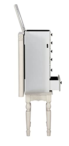 Powell Darcy Off White Jewelry Armoire