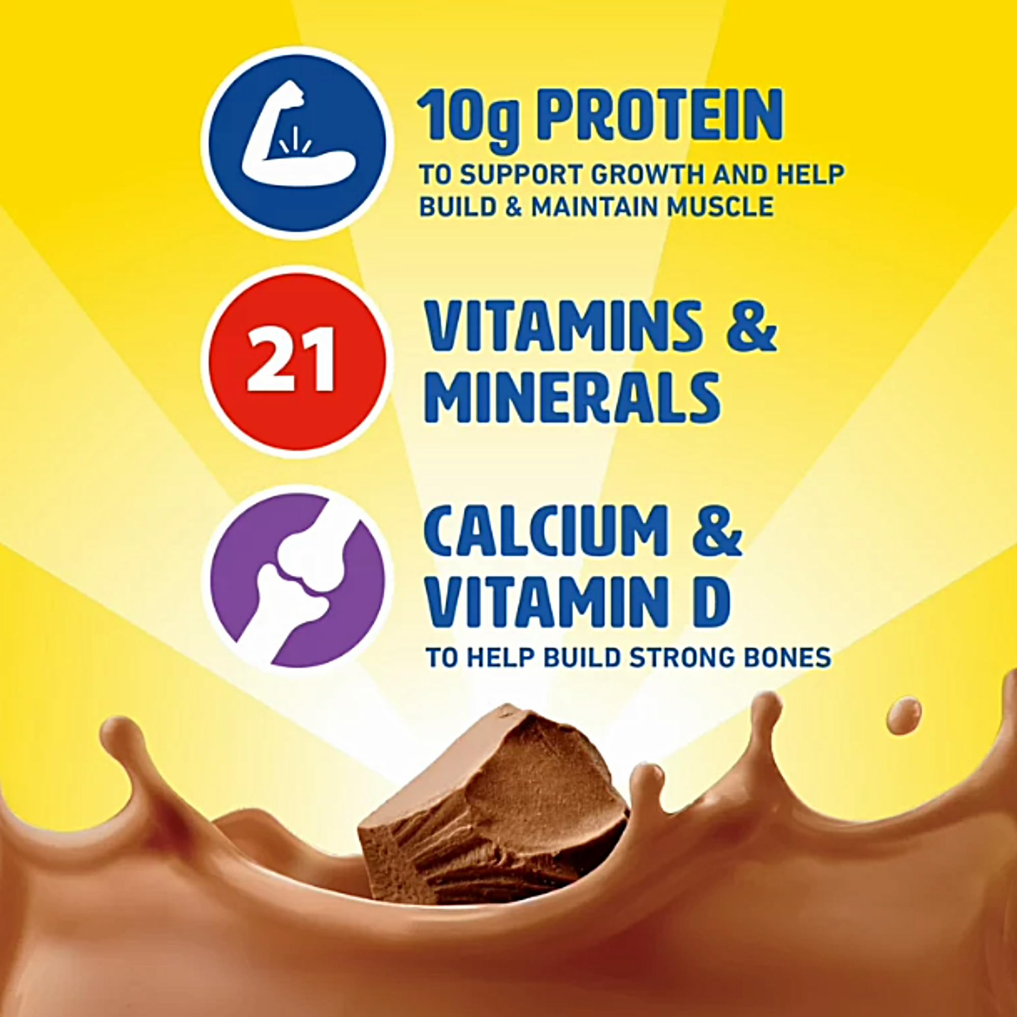 Breakfast Essentials Nutritional Drink | Chocolate Milk Boxes For Kids has 10g Protein, 21 Vitamins | Kid Approved Taste instant breakfast | Rich Milk Chocolate | 8 Fl oz Pack of 6| Every Order is Elegantly Packaged in a Signature BETRULIGHT Branded Box!