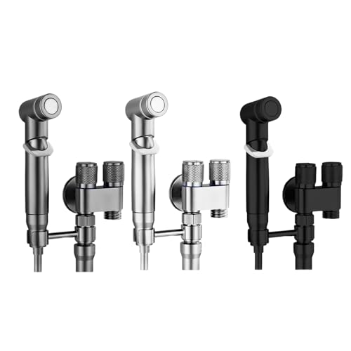 Handheld Bidet Sprayer Toilet Bidet Attachment With Double Outlet Valves Handheld Toilet Bidet Faucet Sprayer Enduring
