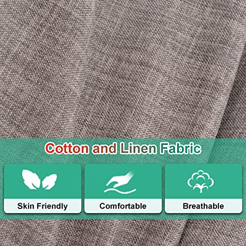 Custom Bench Cushion Angled Trapezoid Shape Bay Window Seat Upholstery Foam for Indoor Outdoor Non-Slip Bottom Design Washable Linen Cover Dark Grey
