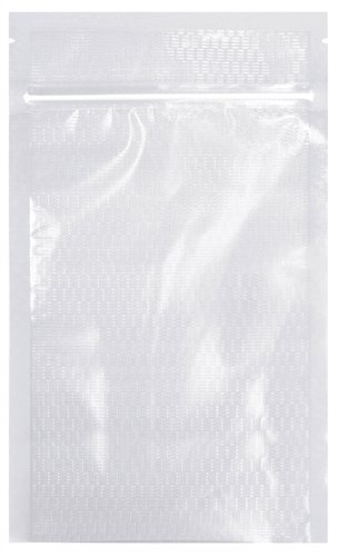 Vac Sealer Bags, 8" x 12" (Quart) Zipper Seal, 50 count