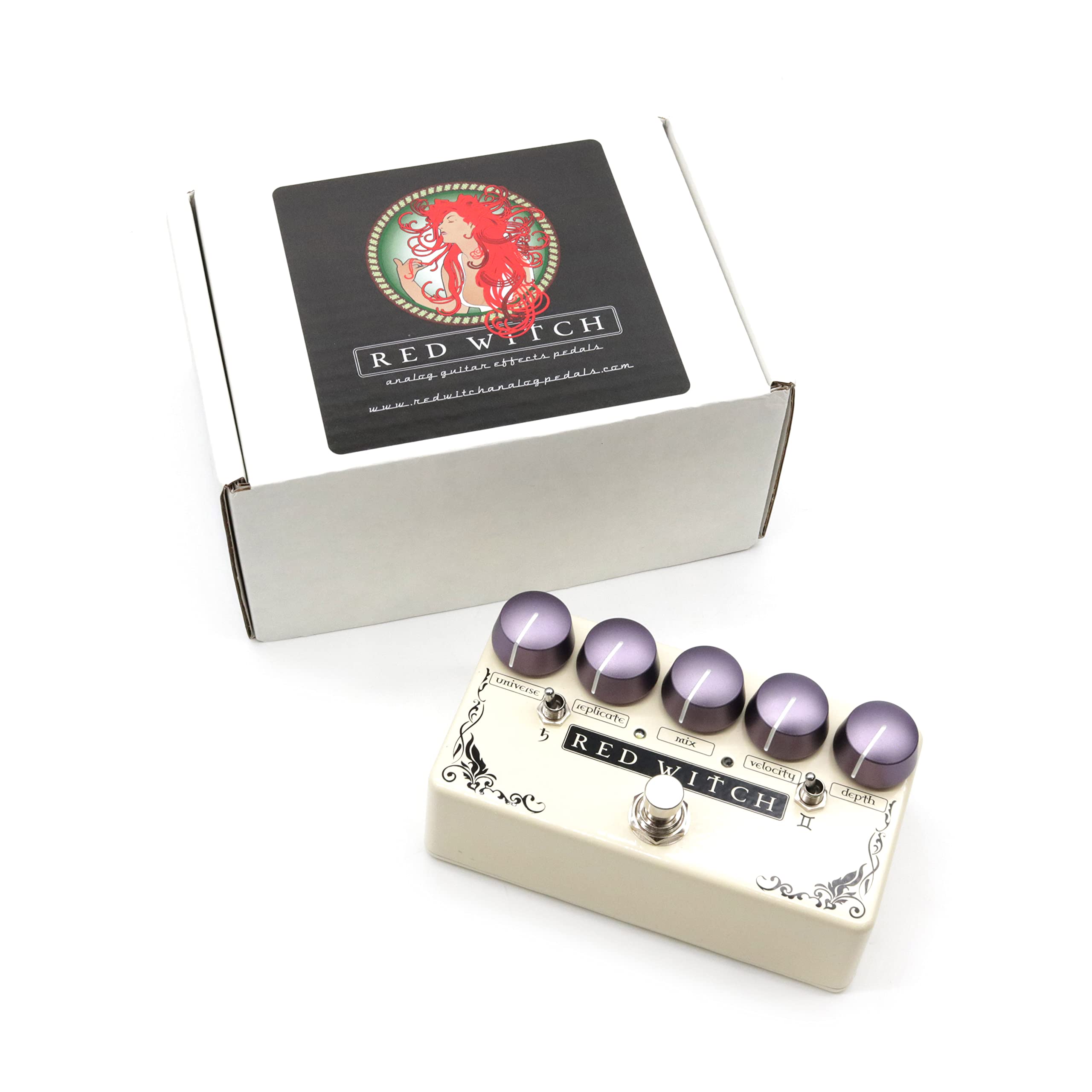 Red Witch Binary Star Delay Pedal