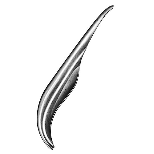KLKCMS Prawn Deveiner Tool Stainless Steel Prawn Peeling Fish Scale Remover Prawn Cleaning Tool Seafood Sheller Cleaner for Restaurants Party Cooks