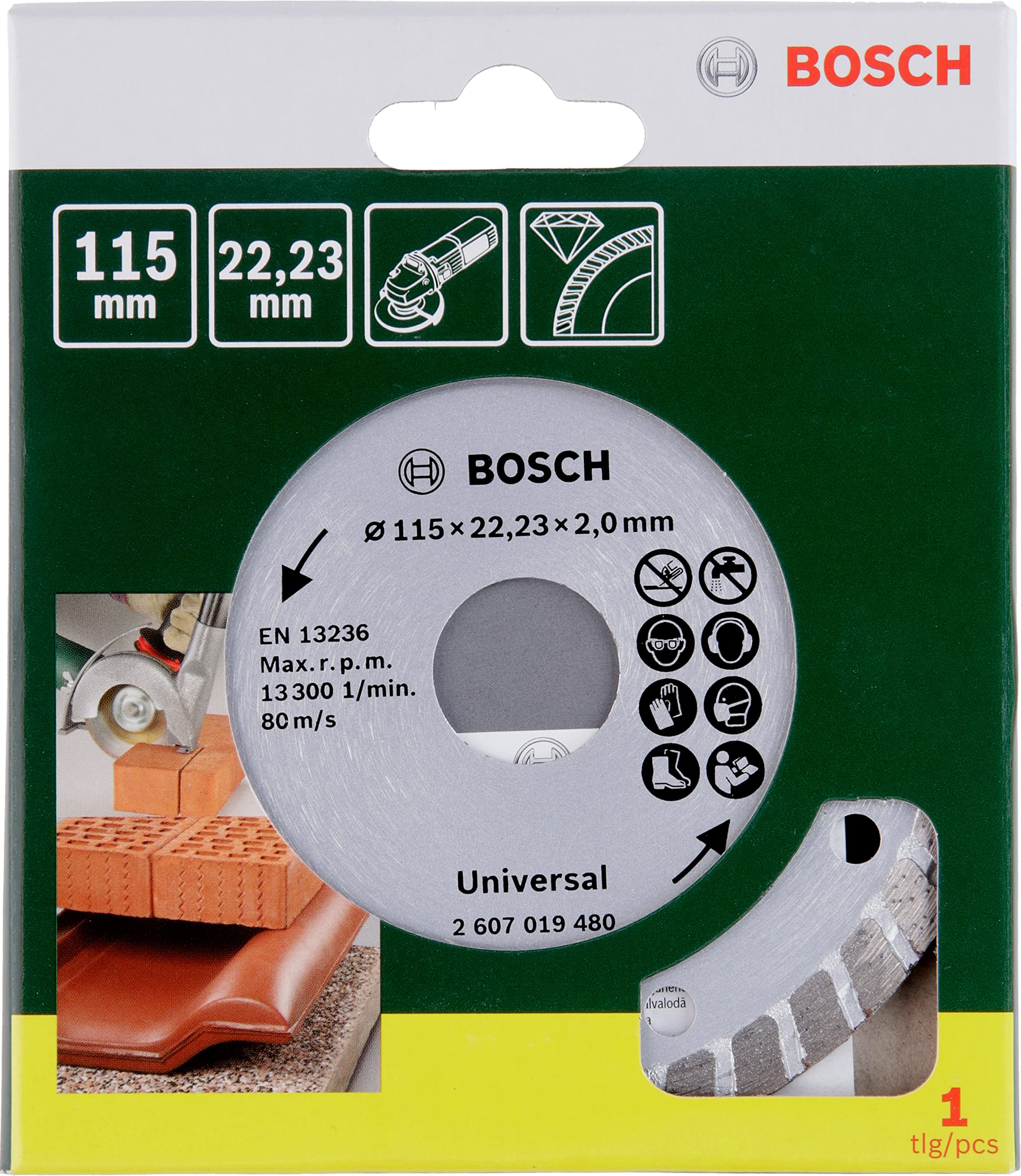 Bosch 115mm Turbo Diamond Disc