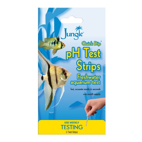 Jungle Quick Dip pH Freshwater Testing Strips, 5 count