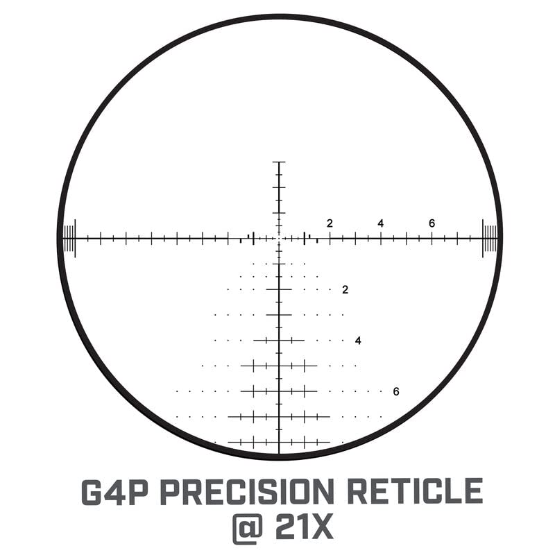 Bushnell Elite Tactical 3.5-21x50mm DMR3 Riflescope with G4P Precision Reticle, Professional Grade, Long Range Competition Riflescope with ED Prime Objective