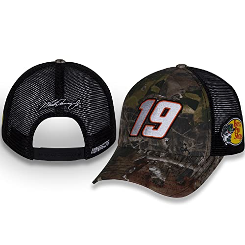 Checkered Flag Sports 2023 Martin Truex Jr Camo Hat - NASCAR Adjustable Automotive Racing Mesh Baseball Cap