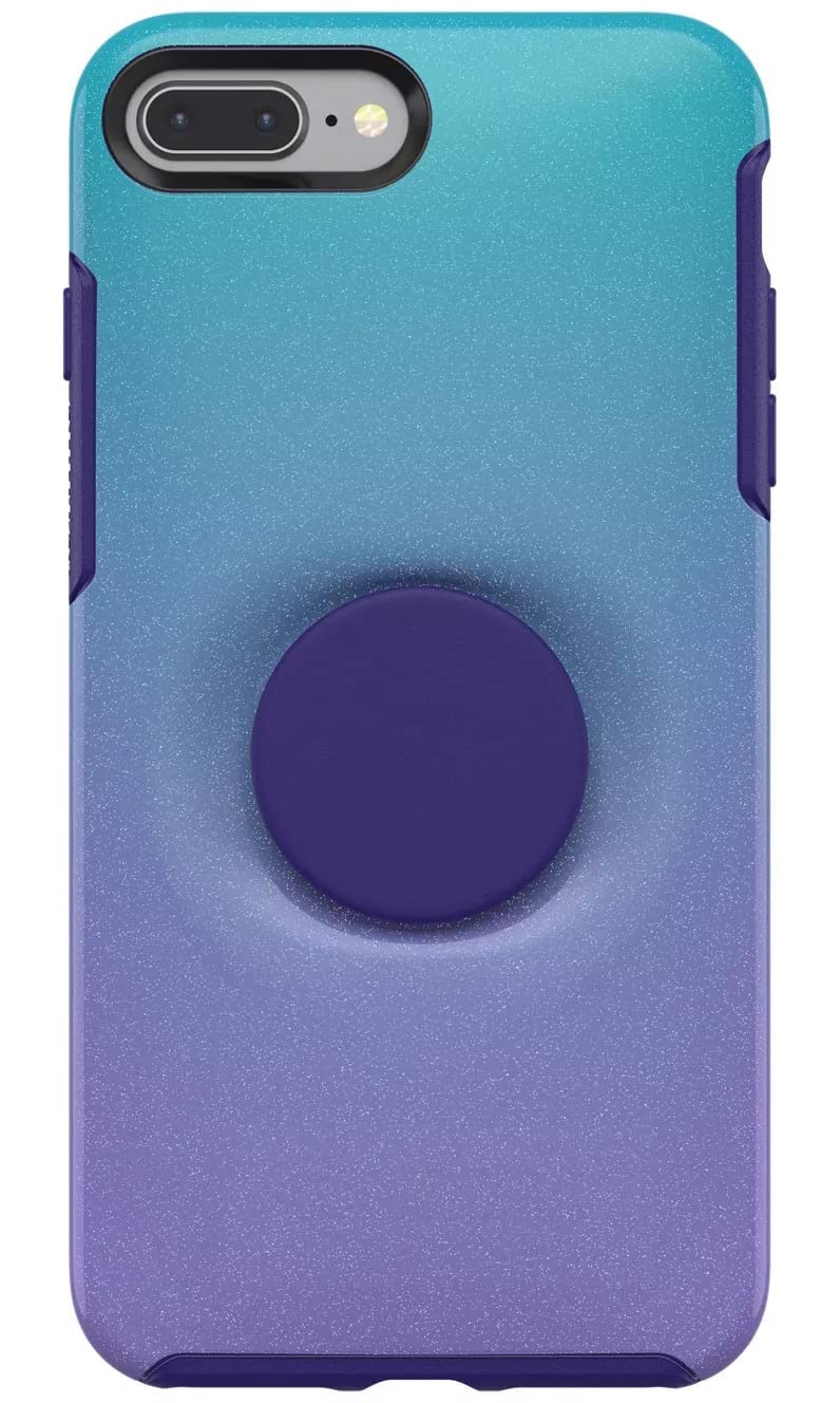OtterBox + Pop Symmetry Series Case for iPhone 8 Plus & iPhone 7 Plus (ONLY - NOT Smaller 8/7) Non-Retail Packaging - Making Waves