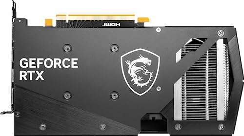 MSI Gaming GeForce RTX 4060 8GB GDRR6 128-Bit HDMI/DP Nvlink TORX Fan 4.0 Ada Lovelace Architecture Graphics Card (RTX 4060 Gaming X 8G)