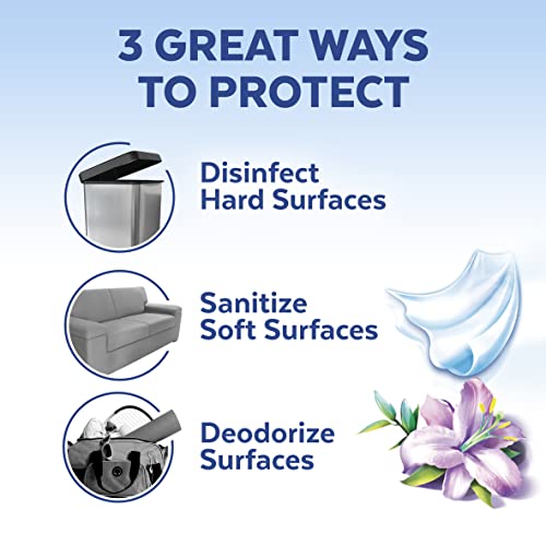 Lysol 2x19oz Crisp Linen + 2x19oz Early Morning Breeze Disinfectant Spray Bundle