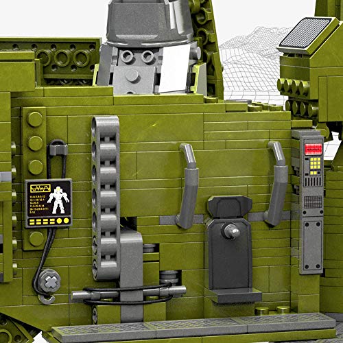 MEGA Halo Toy Building Sets, Pelican Inbound Vehicle with 2024 Pieces, 3 Micro Action Figures and Accessories, for Collectors