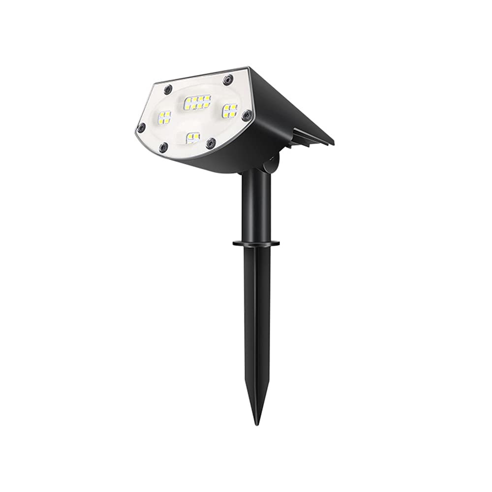 ZHUANYIYI Outdoor Solar Lawn Spotlights, Garden Wall-Mounted Landscape Lighting, All-Weather Home Garden Pavement Waterproof Decorative Lights