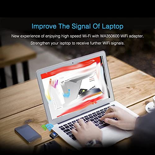 EKDSPW USB WiFi Adapter USB Ethernet WiFi Dongle 600Mbps 5Ghz LAN USB Wi-Fi Adapter PC Antena WiFi Receiver AC Wireless Network Card (Color : D)