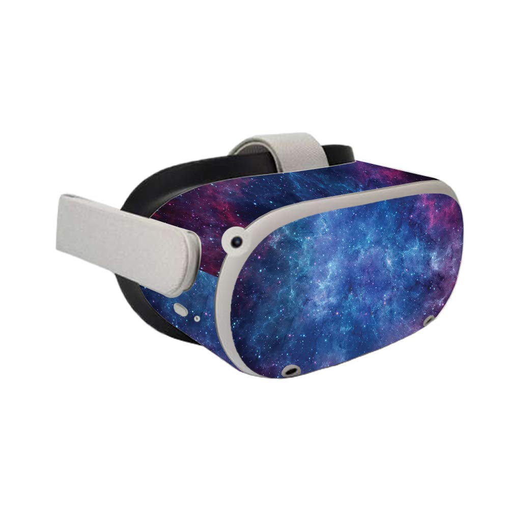 MightySkins Skin Compatible with Oculus Quest 2 - Nebula | Protective, Durable, and Unique Vinyl Decal wrap Cover | Easy to Apply, Remove, and Change Styles | Made in The USA, OCQU2-Nebula