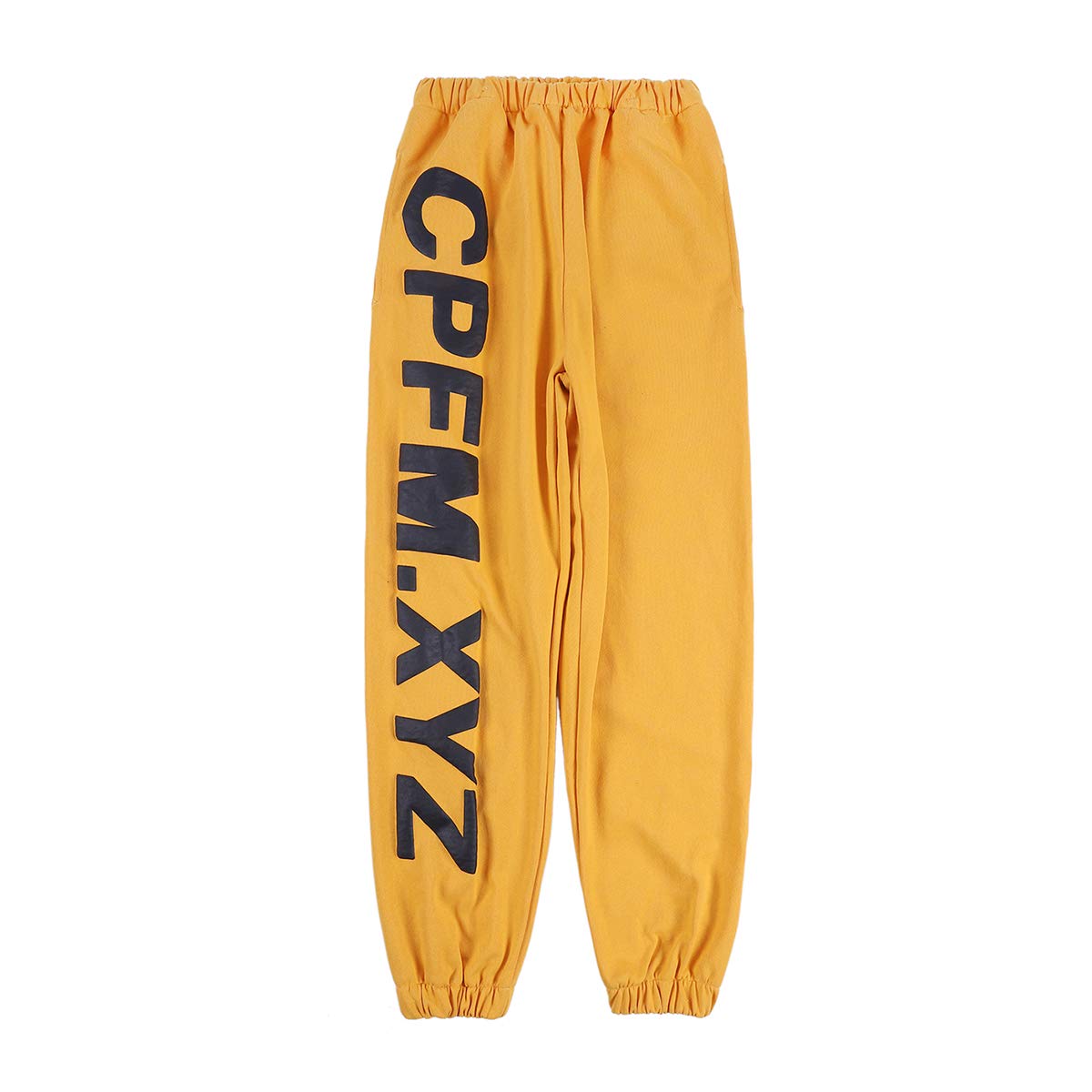 cpfm.xyz Yoga Joggers Sweatpants Outdoor Original Print Lounge Pants Yellow