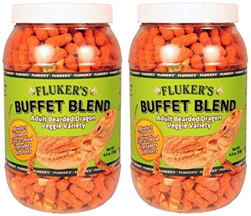 Flukers Adult Bearded Dragon Veggie Variety Diet, 4.5 Ounce