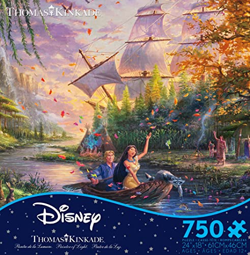 Ceaco - Thomas Kinkade - Disney Dreams Collection - Pocahontas - 750 Piece Jigsaw Puzzle