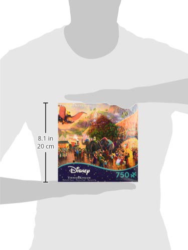 Ceaco Thomas Kinkade The Disney Collection Dumbo Jigsaw Puzzle, 750 Pieces