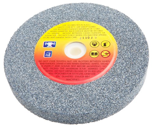 Forney 72400 Bench Grinding Wheel, Vitrified with 1-Inch Arbor, 60-Grit, 6-Inch-by-3/4-Inch