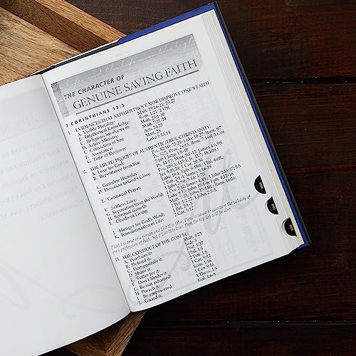 NKJV, The MacArthur Study Bible, Large Print, Bonded Leather, Black, Thumb Indexed: Holy Bible, New King James Version