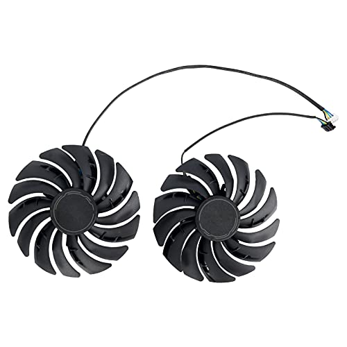 inRobert 95mm PLD10010S12HH RTX3060 RTX3070 GPU Fan for MSI RTX 3070 3060 Ti Ventus 2X Graphics Card Cooling Fan (Fan-B)