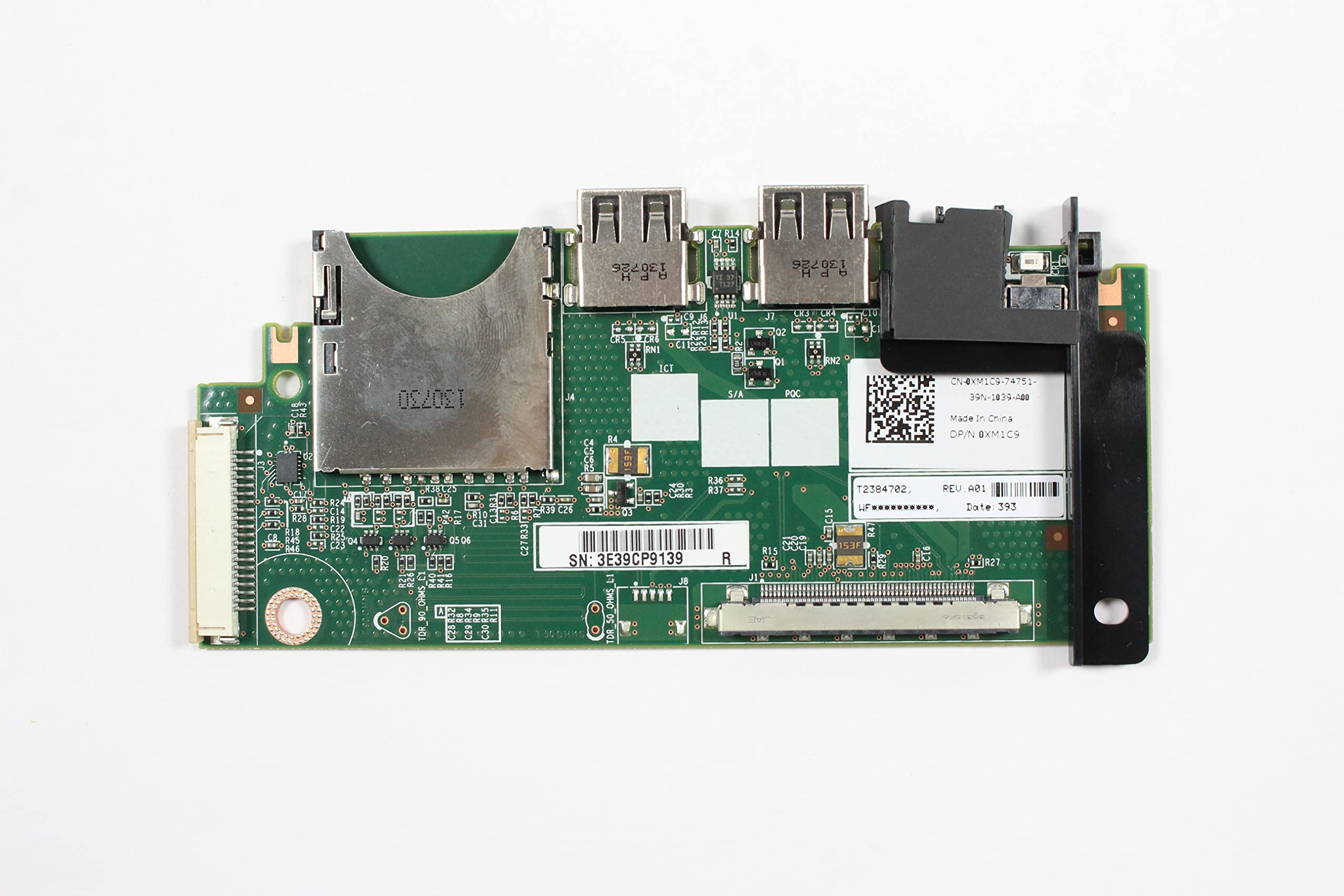 Ebid-Dealz Replacement for Front Control Panel Board w/ Cable Dell XM1C9 PowerEdge TR4H5 0XRDPC 0PPCVY 10-2 2X USB Ports