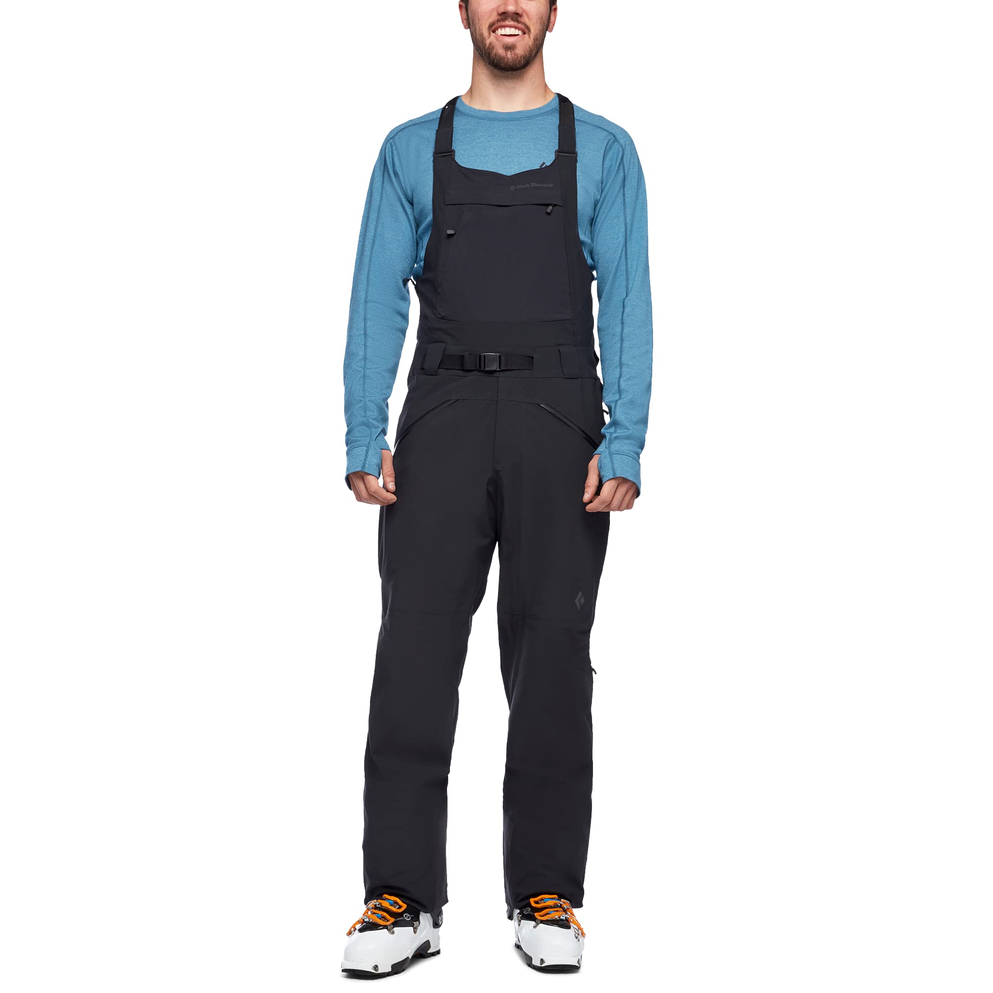 BLACK DIAMOND Equipment M Recon Bibs - Black - Large