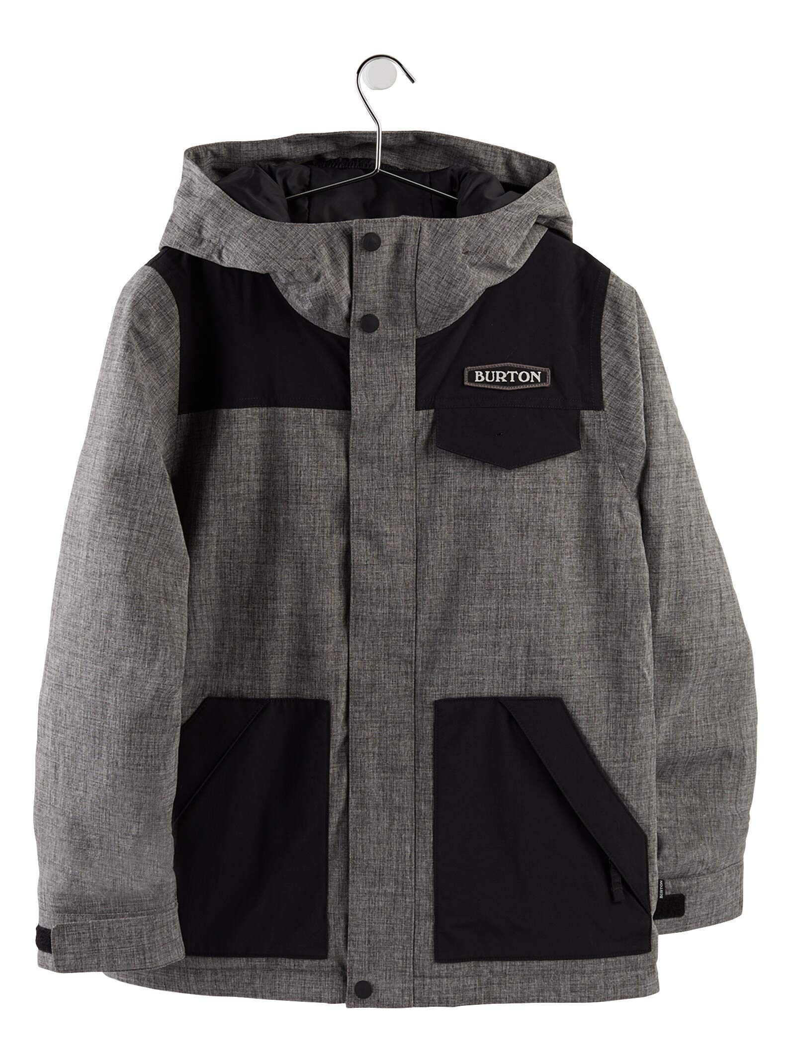 Burton Boys Dugout Jacket, Bog Heather, Large