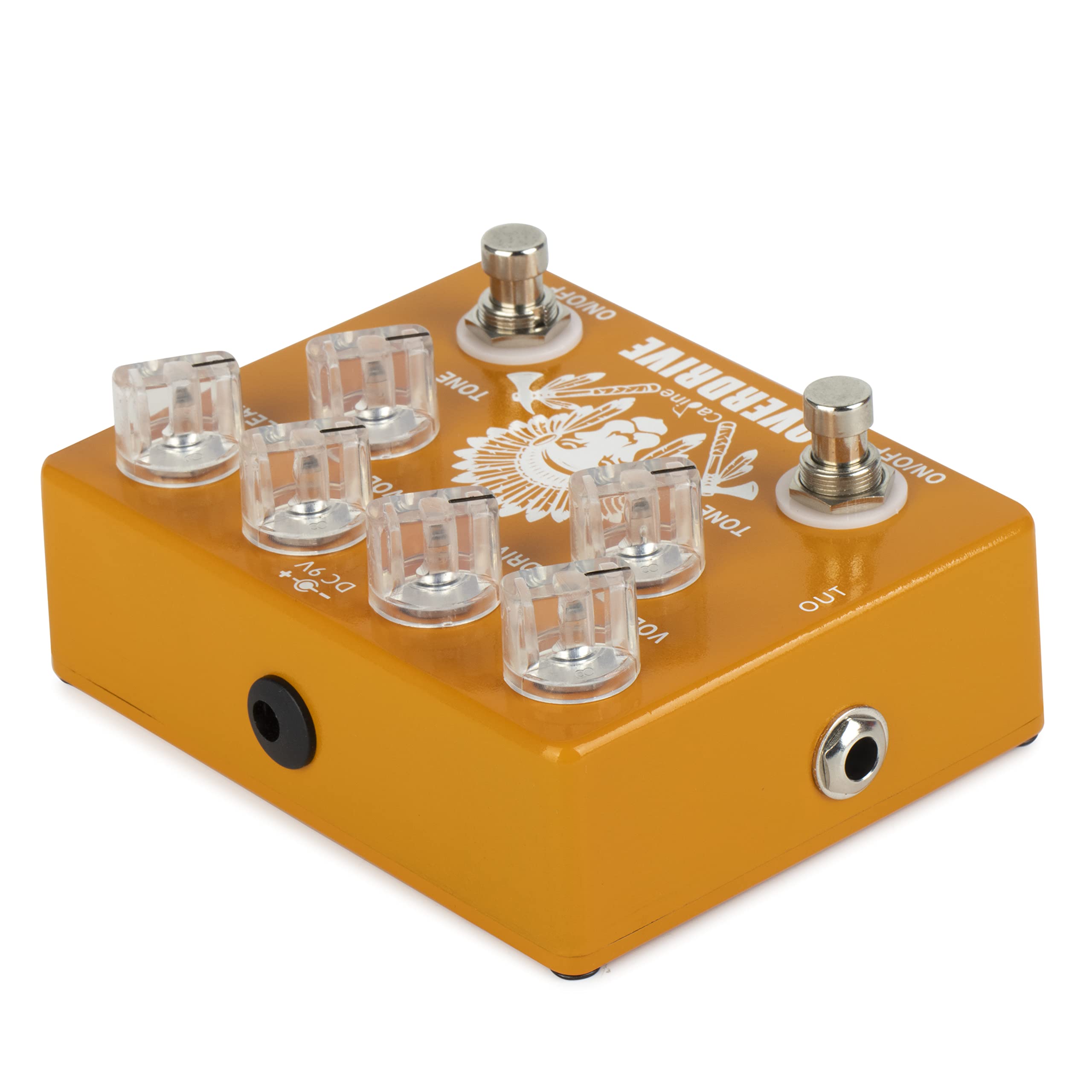 Caline CP-70 Dual Overdrive Guitar Effect Pedal True bypass Design