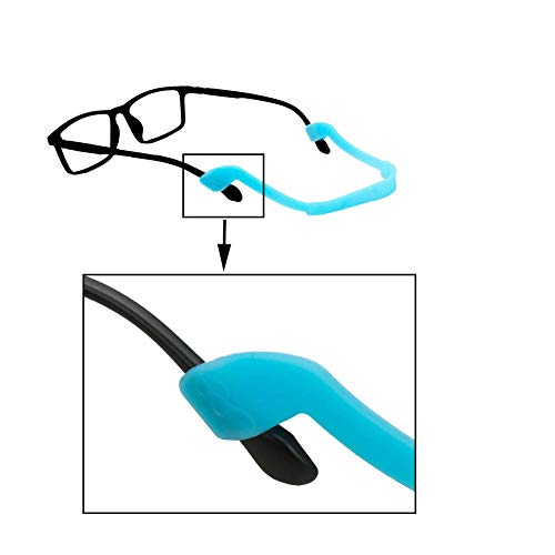 ELANE 10 Pcs Eyeglass Straps for Kids,Safety Eyewear Retainers Glasses Strap for Kids,Eyeglass Straps for Sports
