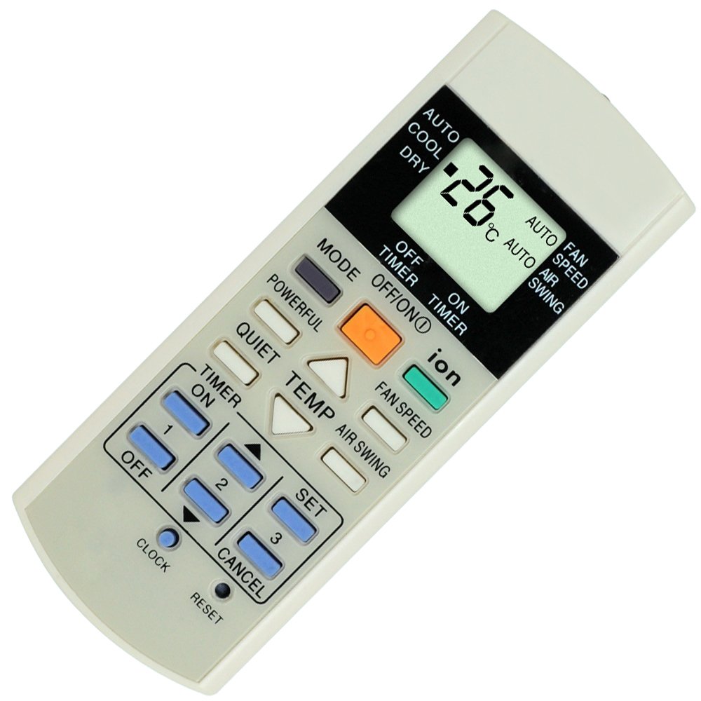 Replacement for Panasonic Air Conditioner Remote Control A75C2598 CWA75C2598