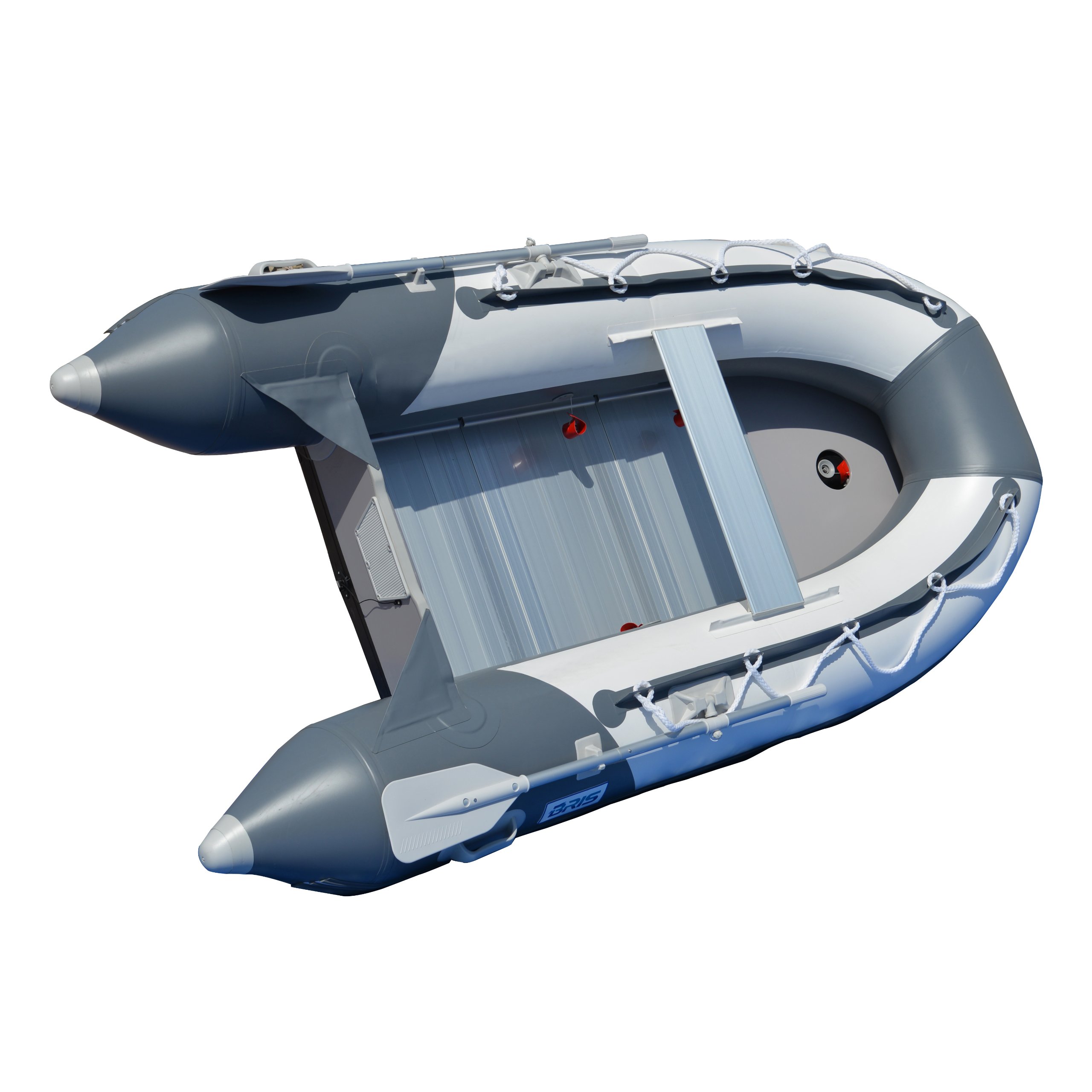 BRIS 8.2 ft Inflatable boat Inflatable Pontoon Dinghy Raft Tender Boat