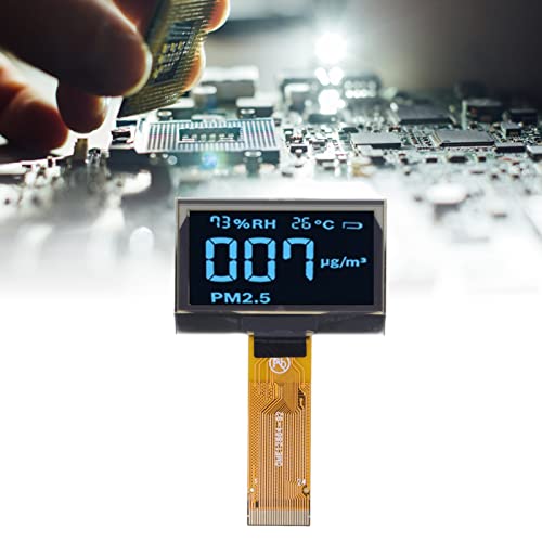 Digital LCD Board Accessory, LCD Display Module SSD1309 Drive Flexible 24 Pin 1.54in 128x64 for DIY(MRC128-3 Blue)