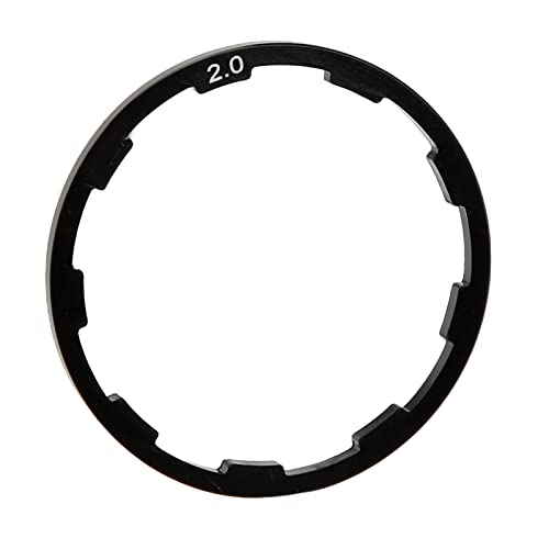 CUTULAMO Road Bike Hub Washer, High Accuracy Rustproof Bike Hub Spacers for Road Bikes