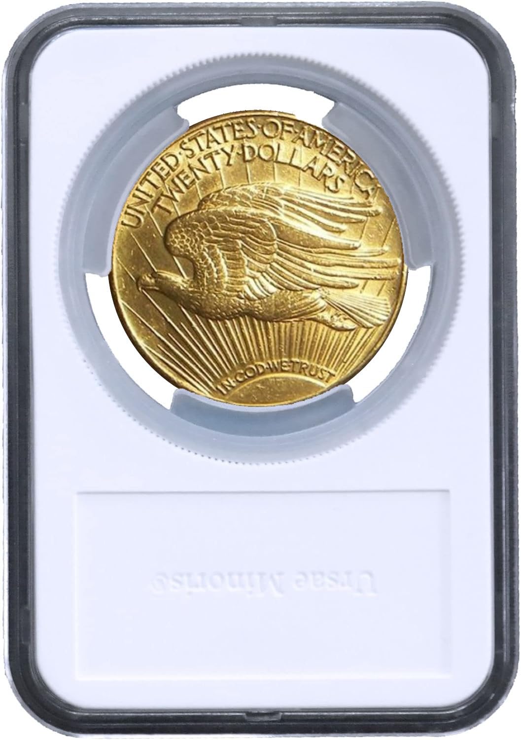 Ursae Minoris Elite Certified-Style Coin Holder for US $20 Coronet or St Guadens Gold Double Eagle