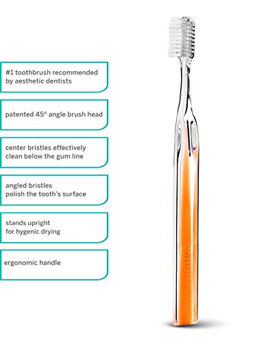 Supersmile Crystal Collection Toothbrush, Orange Sunstone