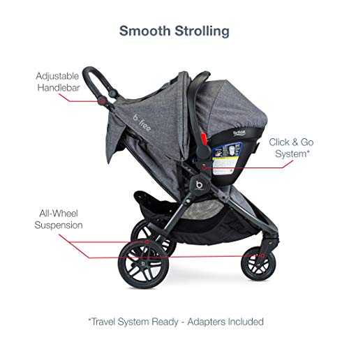 Britax B-Free & B-Safe Gen2 Flexfit Travel System, Vibe