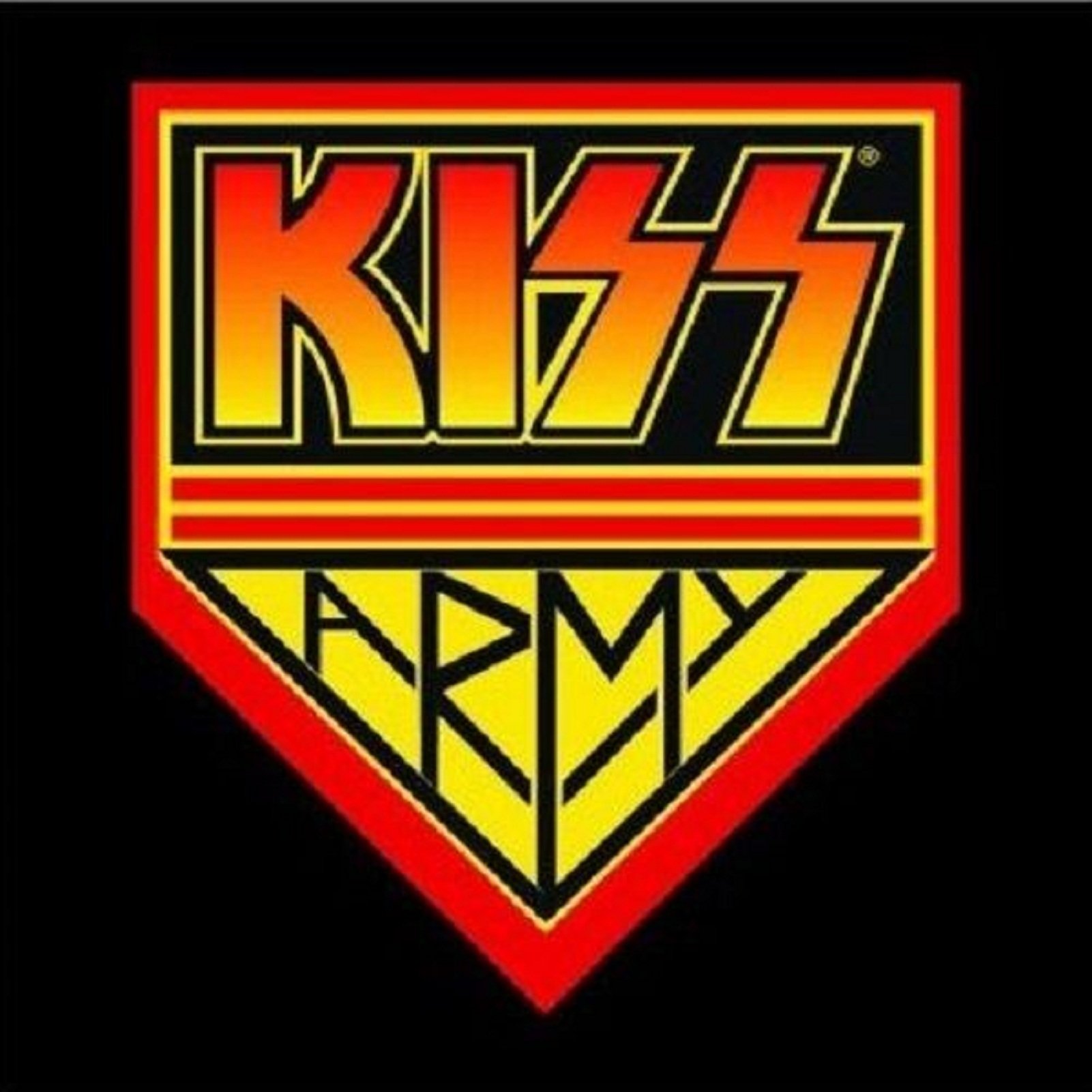 Kiss Greeting / Birthday / Any Occasion Card: "army" Licensed