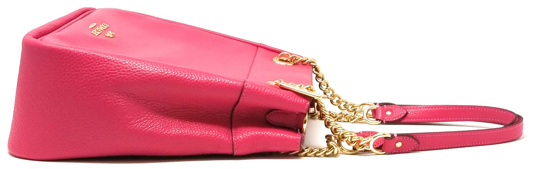 COACH Women's Cammie Chain Bucket Bag (Bold Pink)